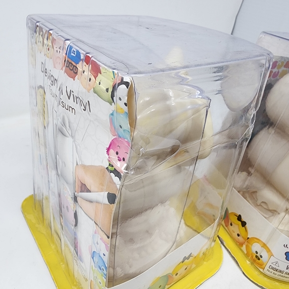 Disney | Other | Lot Of 2 Disney Tsum Tsum Design A Vinyl Dumbo Mickey Mouse New Coloring Diy ...